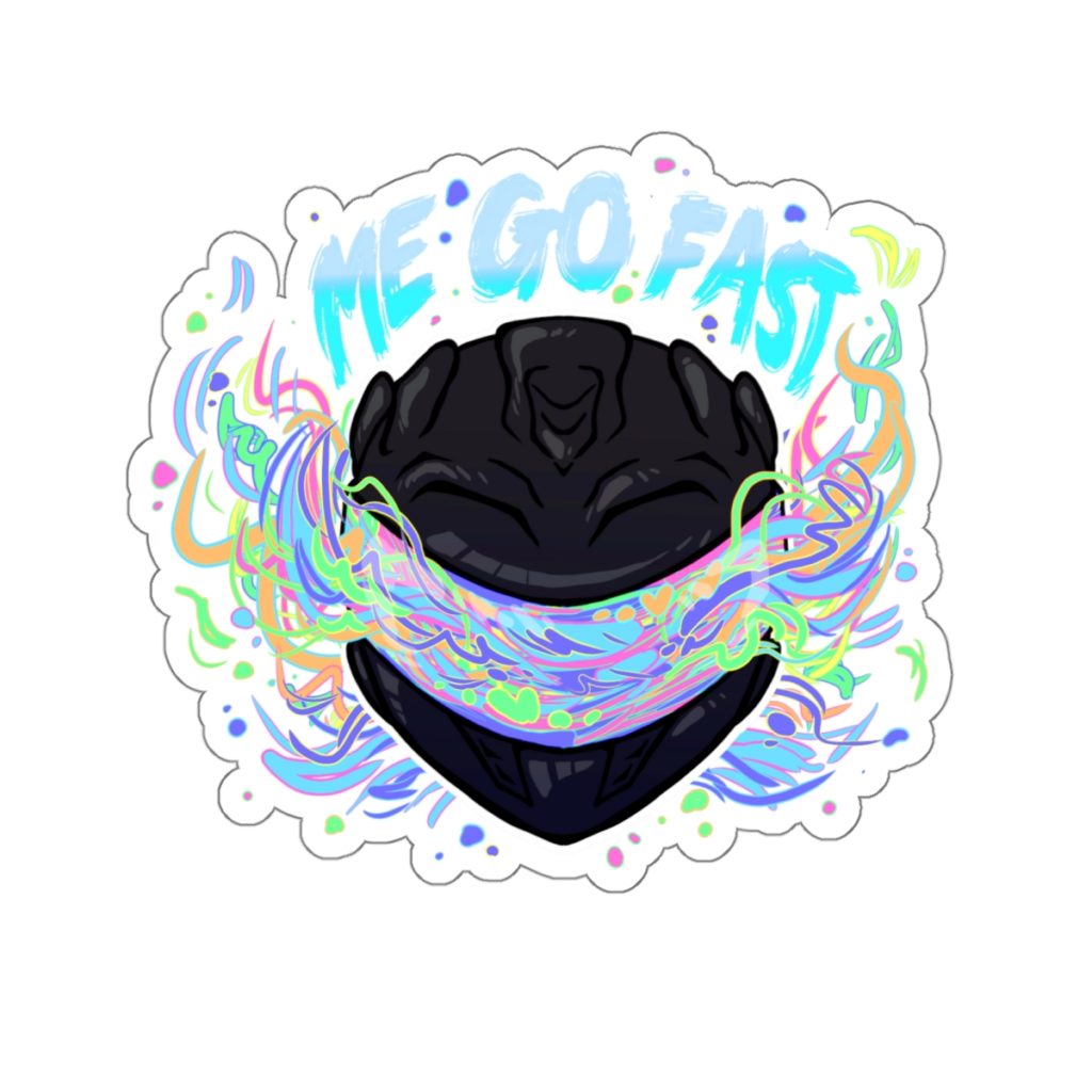 ME GO FAST Sticker – ModcMoto