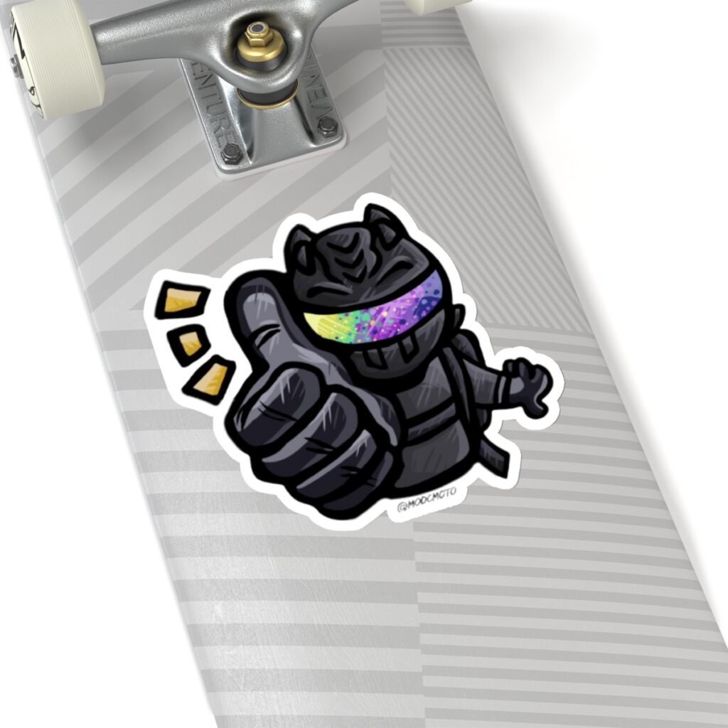 Mini-MOD Thumbs Up Sticker – ModcMoto