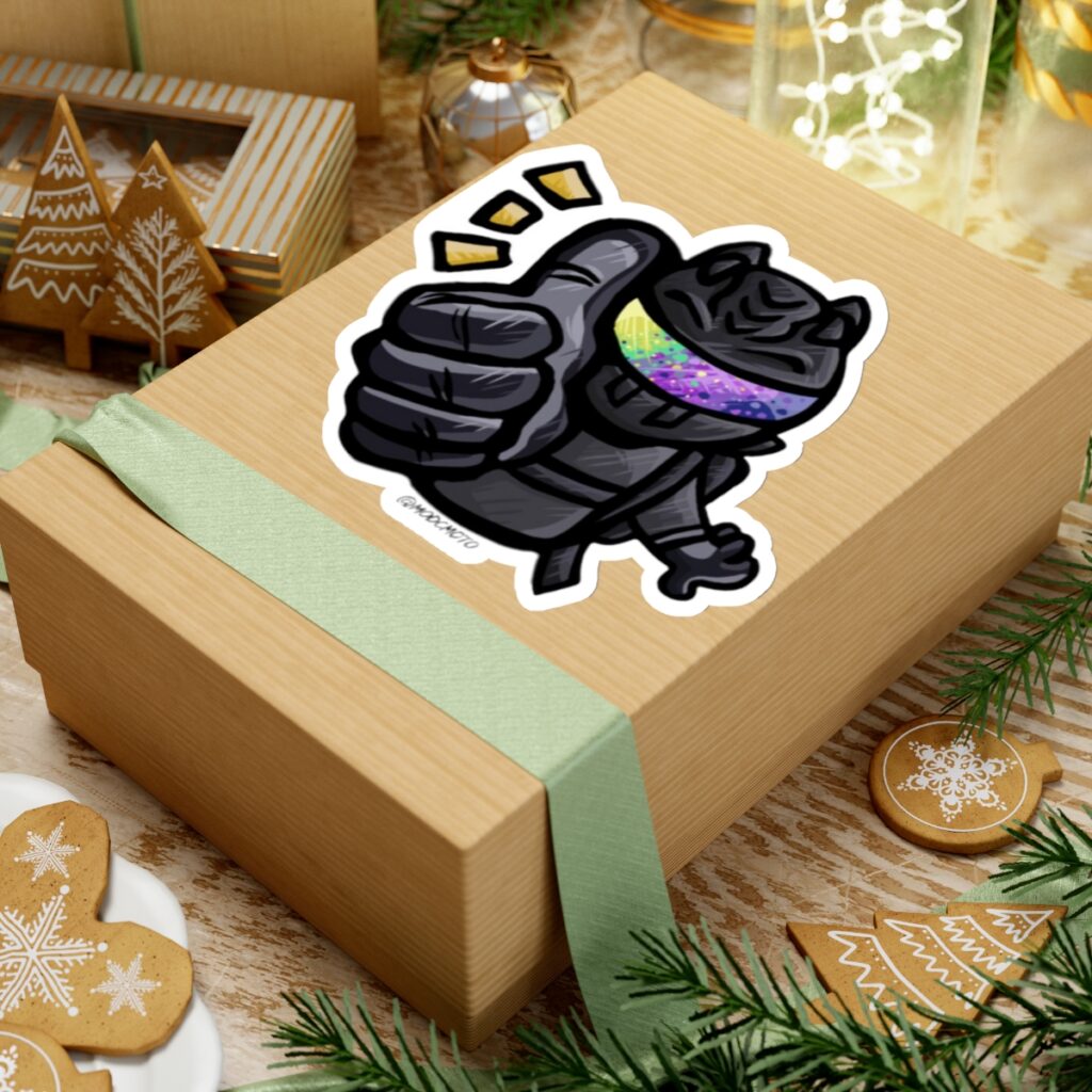 Mini-MOD Thumbs Up Sticker – ModcMoto